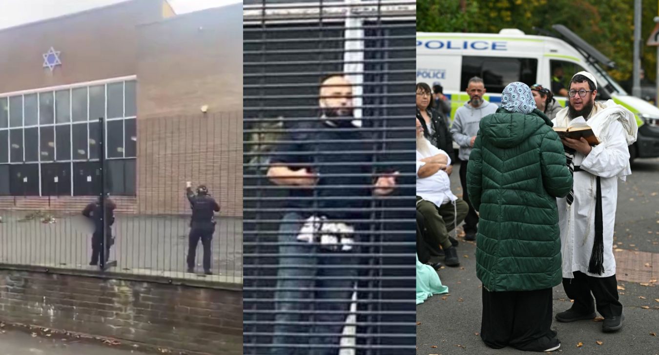 Así fue el atentado terrorista en sinagoga de Mánchester: video revela ...