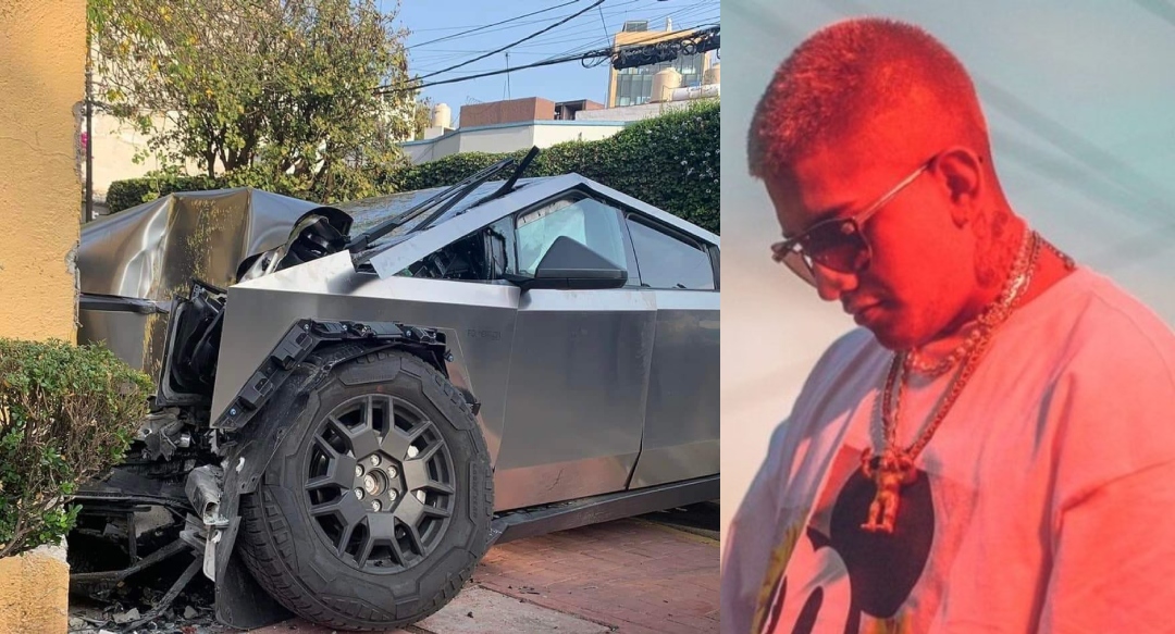 ¿Quién es El Jhay Pa? El cantante que habría chocado una Cybertruck en ...