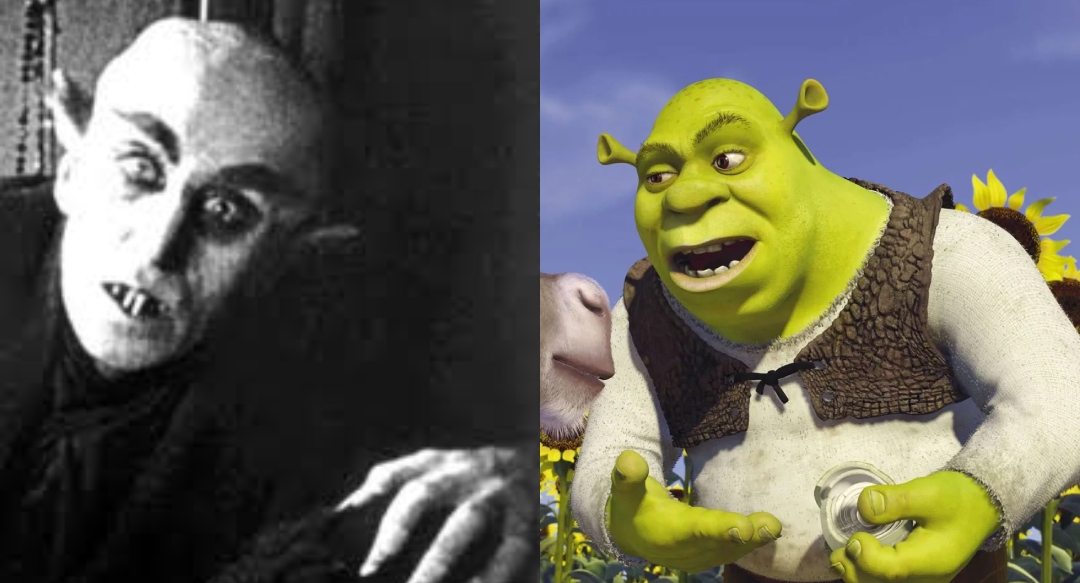 Nosferatu y Shrek tienen esta curiosa conexión y probablemente no lo ...