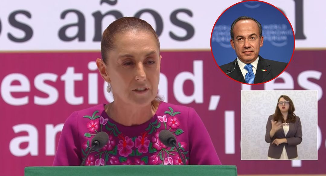 Sheinbaum llama “narcogobierno” al sexenio de Felipe Calderón ...