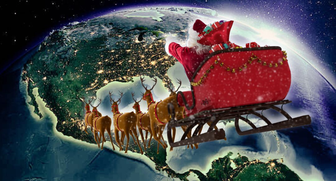 Dónde está Santa Claus EN VIVO: sigue su trayectoria hasta México ...