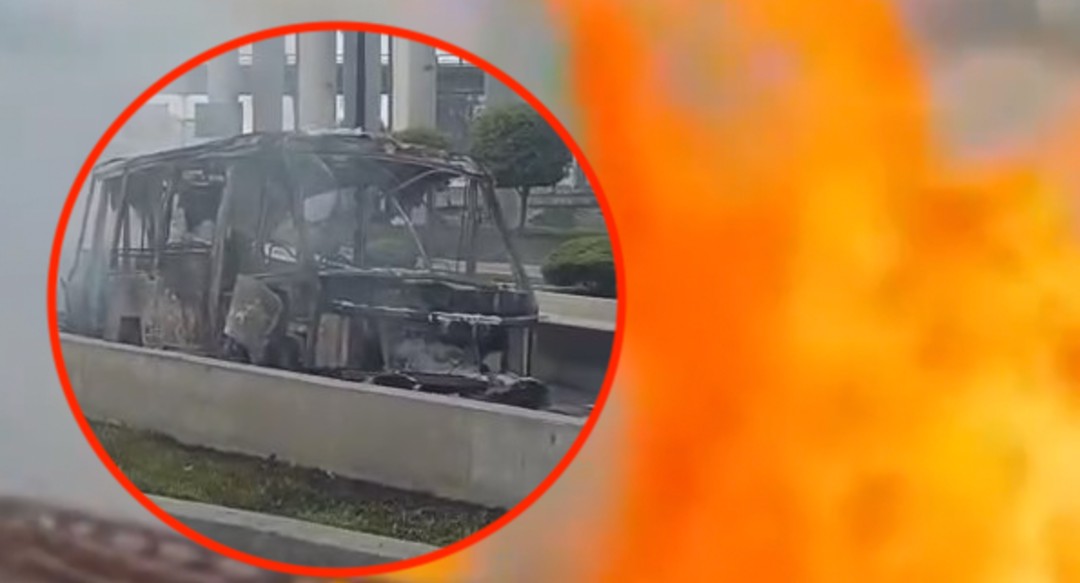 “El señor está quemado”, los videos de la explosión en Puente de la ...