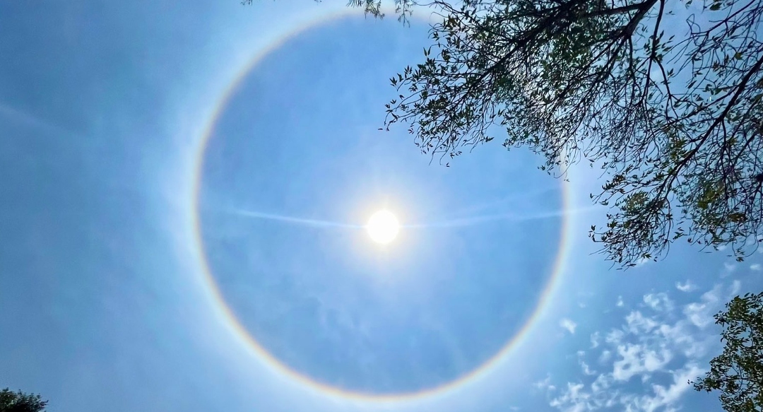 ¿Qué significa que aparezca un halo solar? Esto dice la ciencia ...
