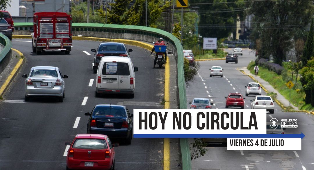 Hoy No Circula: Estos son los autos que deberán "quedarse en casa" el viernes 4 de julio ...