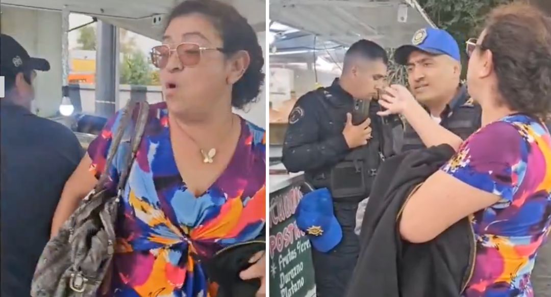 VIDEO | ‘Lady Chupitos’ destroza puesto de jugos por no recibir alcohol ...