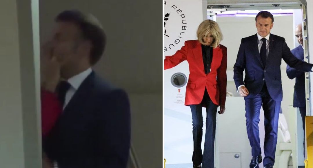 VIDEO: La polémica bofetada que recibió Emmanuel Macron por su esposa ...