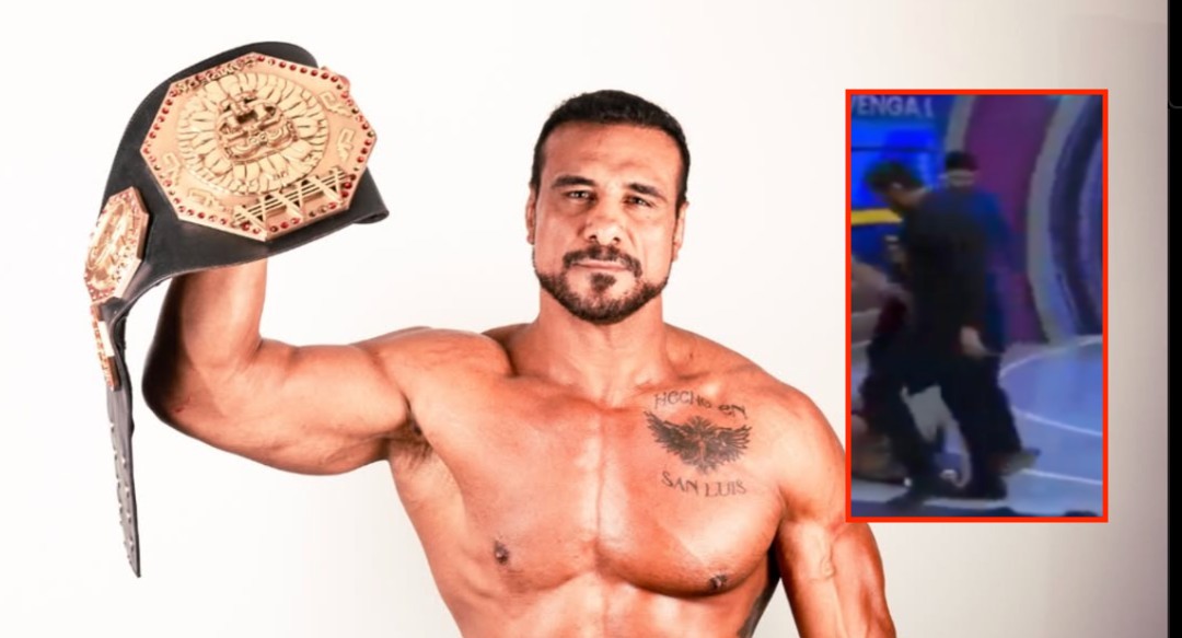 Alberto del Río “El Patrón” protagoniza “golpiza” en Venga la Alegría | VIDEO | Guillermo Ortega ...