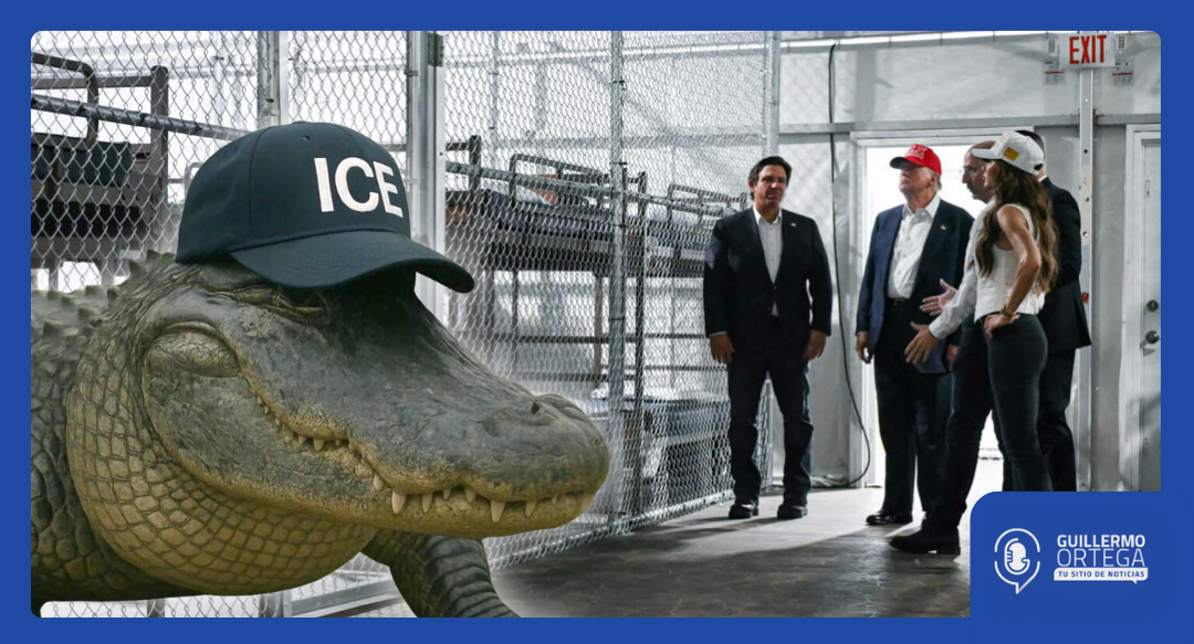 Así es por dentro Alligator Alcatraz, la cárcel migrante rodeada por ...