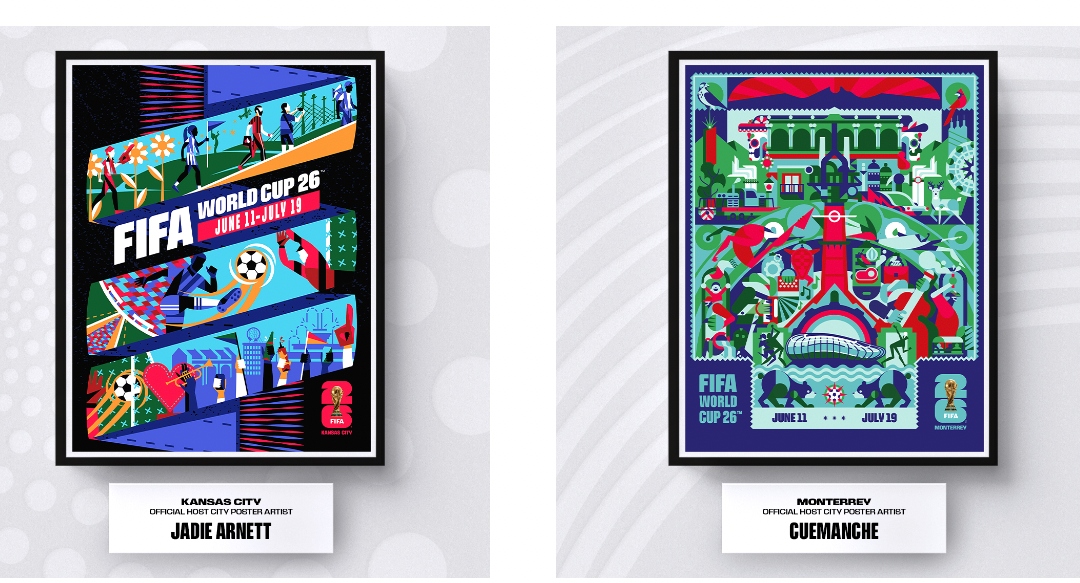 Estos son los pósters oficiales del Mundial 2026 | Guillermo Ortega ...