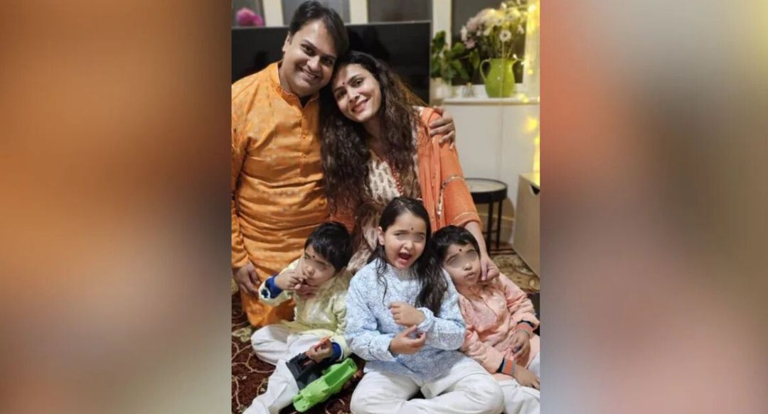 Murieron juntos: La historia detrás ÚLTIMA FOTO familiar de Pratik Joshi en el vuelo de Air ...