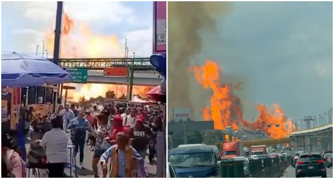 ¿Qué pasó en Iztapalapa? De qué era la pipa que explotó en el Puente de ...
