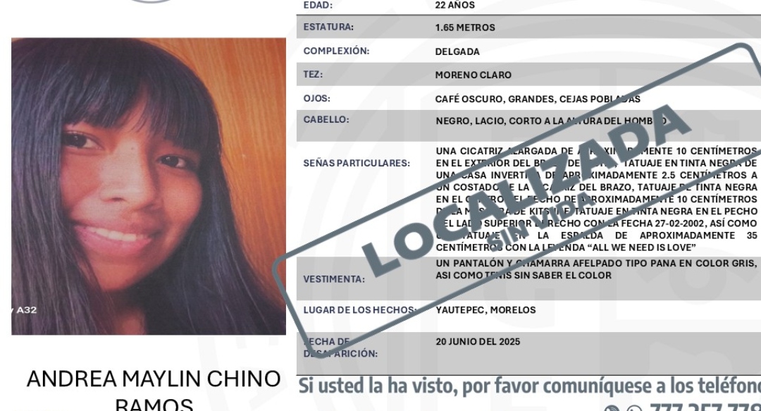 Andrea desapareció en Morelos y fue encontrada enterrada en casa de su ...