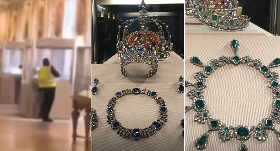 Robo de película en el Museo del Louvre: Así robaron joyas "invaluables" de Napoleón (Video ...