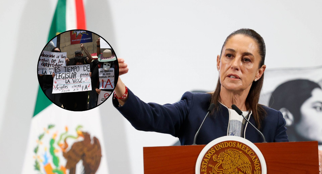 Sheinbaum anuncia apoyo para artistas de doblaje ante uso de AI ...