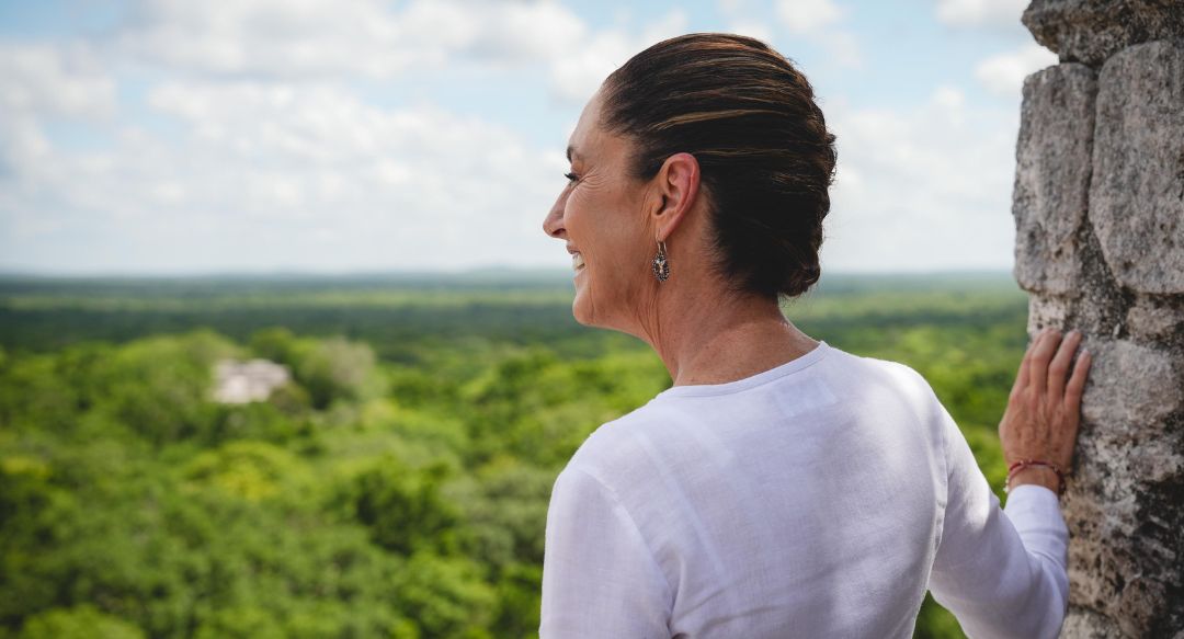 Sheinbaum presume en VIDEO su visita al Corredor Biocultural Gran Selva ...