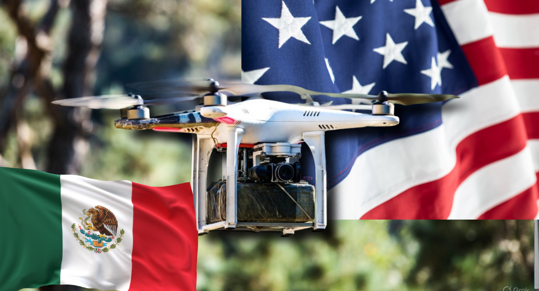 México y EE.UU. acuerdan uso de drones para blindar seguridad en la ...
