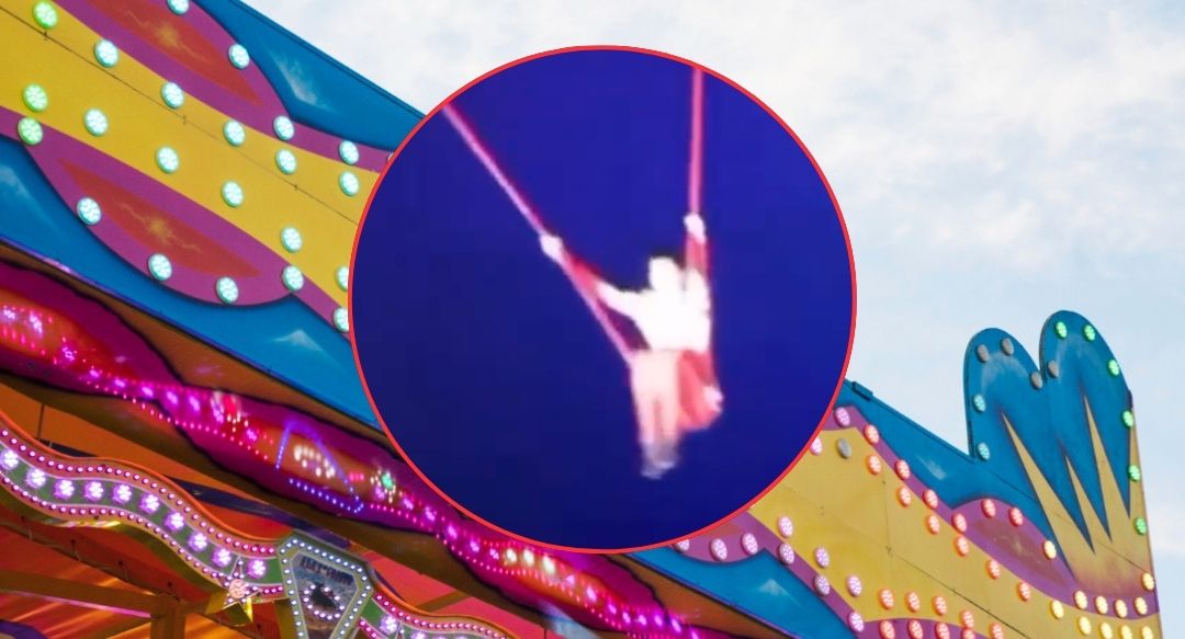 Trapecista cae desde 10 metros de altura en plena función de circo en Hidalgo | VIDEO ...