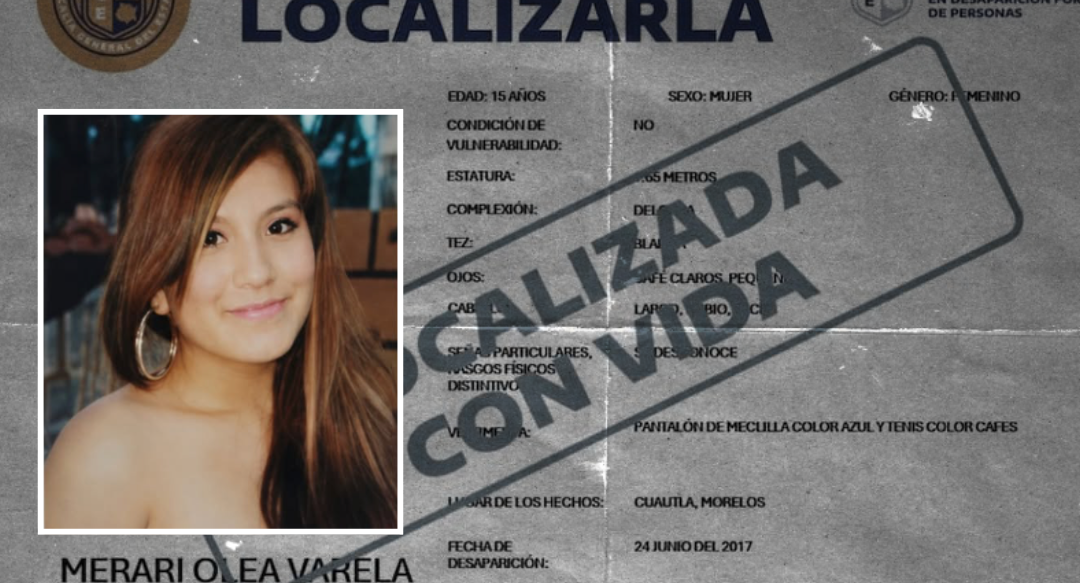 Localizan con vida a Merari Olea Varela después de casi 10 años ...